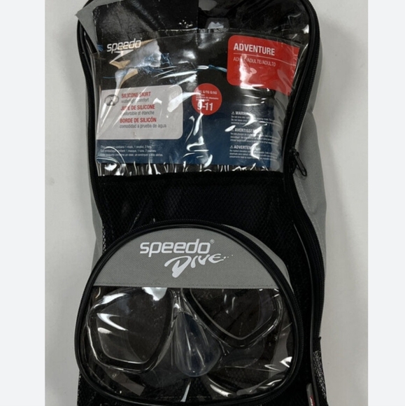 Speedo | Swim | Speedo Dive Adult Set Adventure Mask Snorkel Fins ...